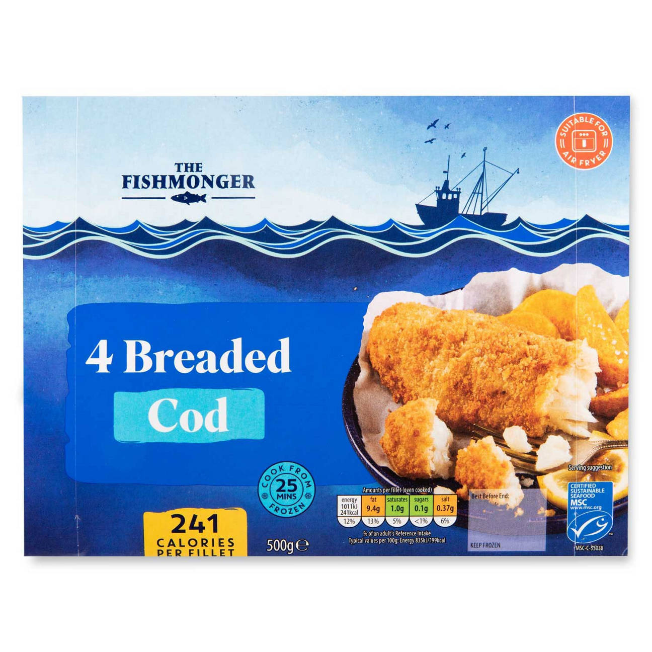 Breaded Cod 4 Pack | ALDI UK