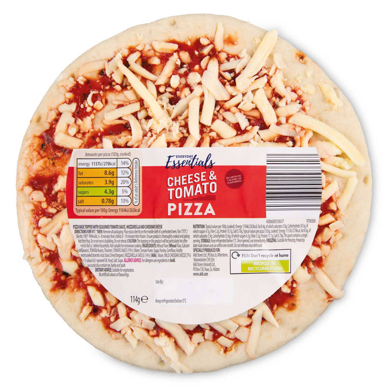 Cheese & Tomato Pizza | ALDI UK