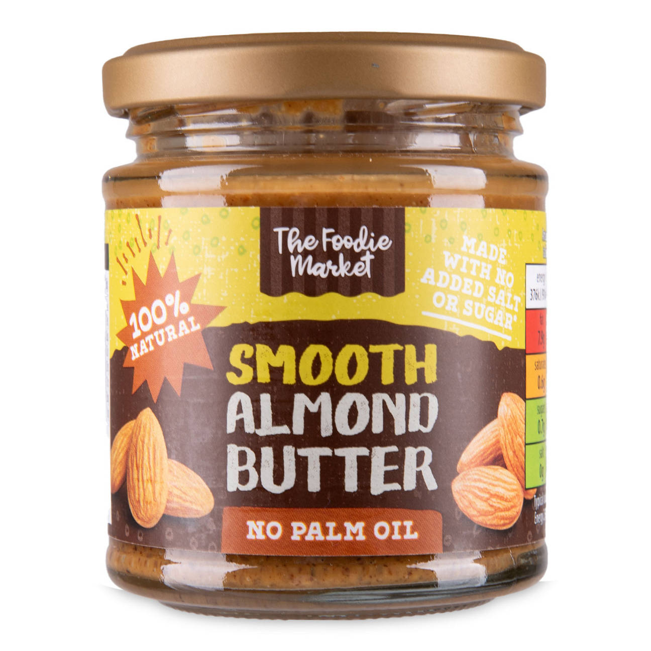 100% Natural Smooth Almond Butter | ALDI IE