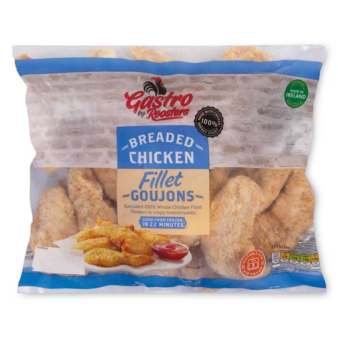 Breaded Chicken Fillet Goujons | ALDI IE