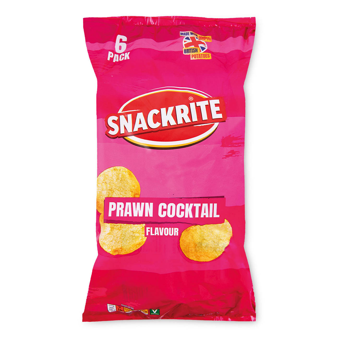 Prawn Cocktail Flavour Crisps 6 Pack | ALDI UK