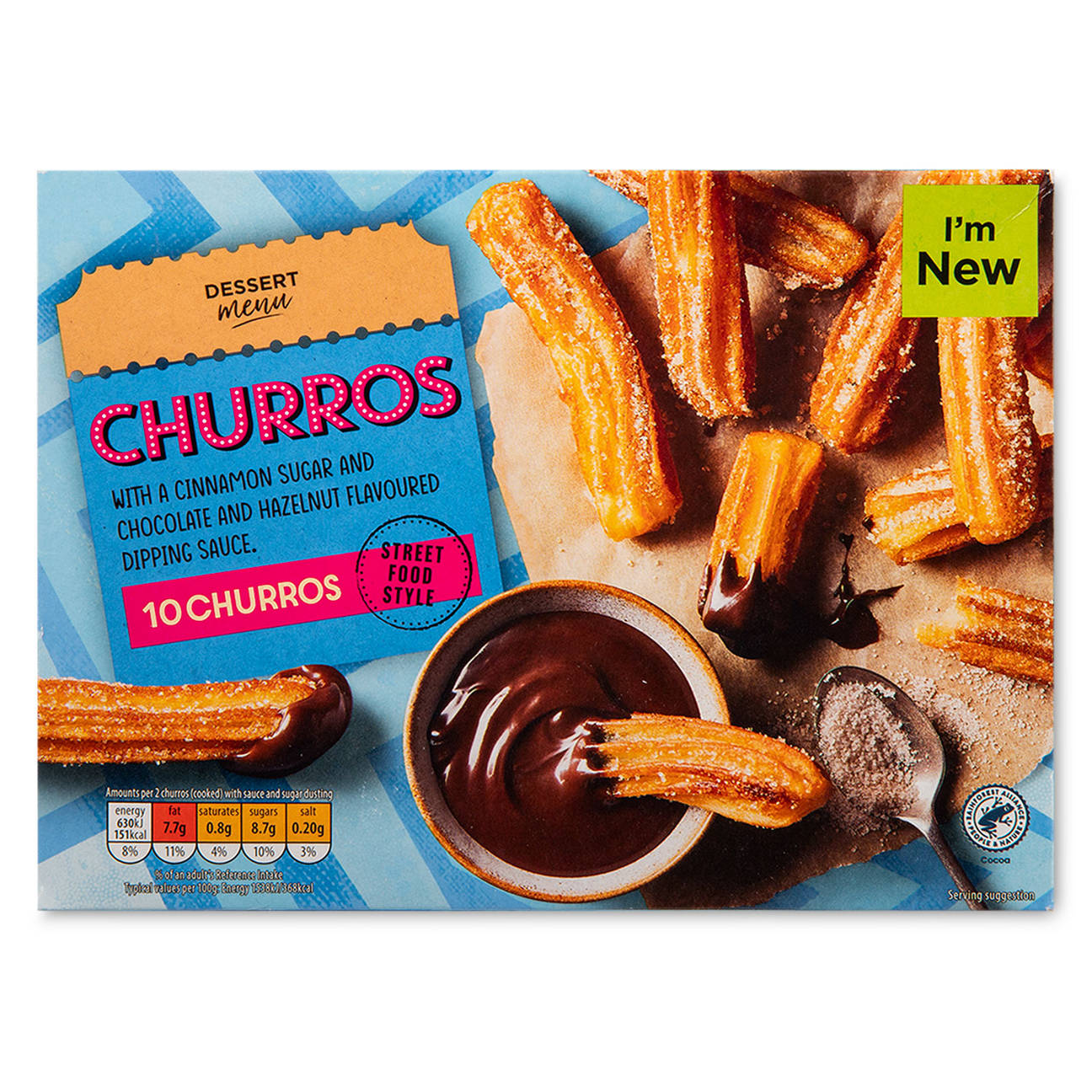 Churros with Chocolate Dip 10 Pack | ALDI UK