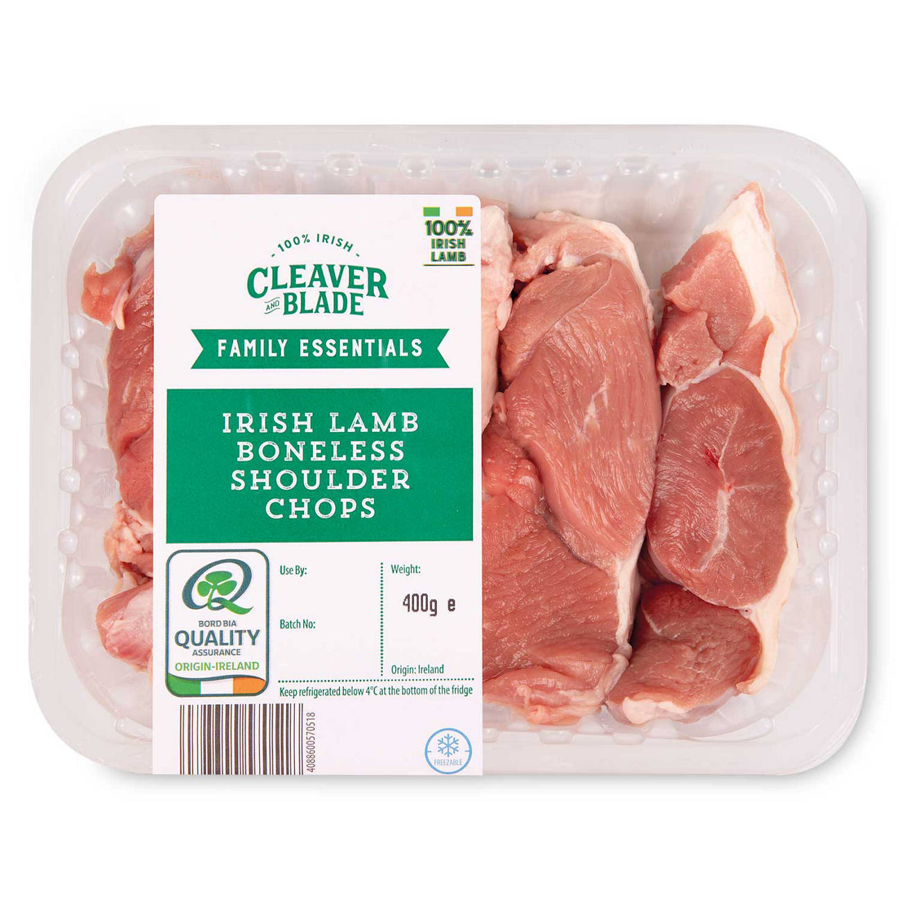 Irish Lamb Boneless Shoulder Chops | ALDI IE
