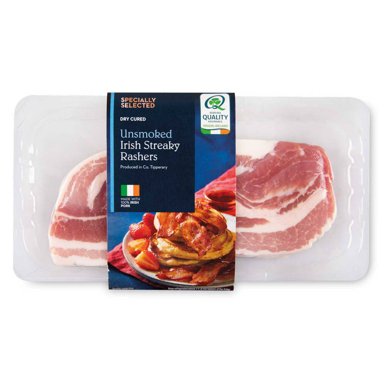 Unsmoked Irish Streaky Rashers | ALDI IE
