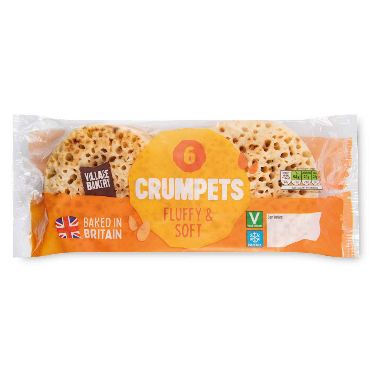 Crumpets 6 Pack | ALDI UK