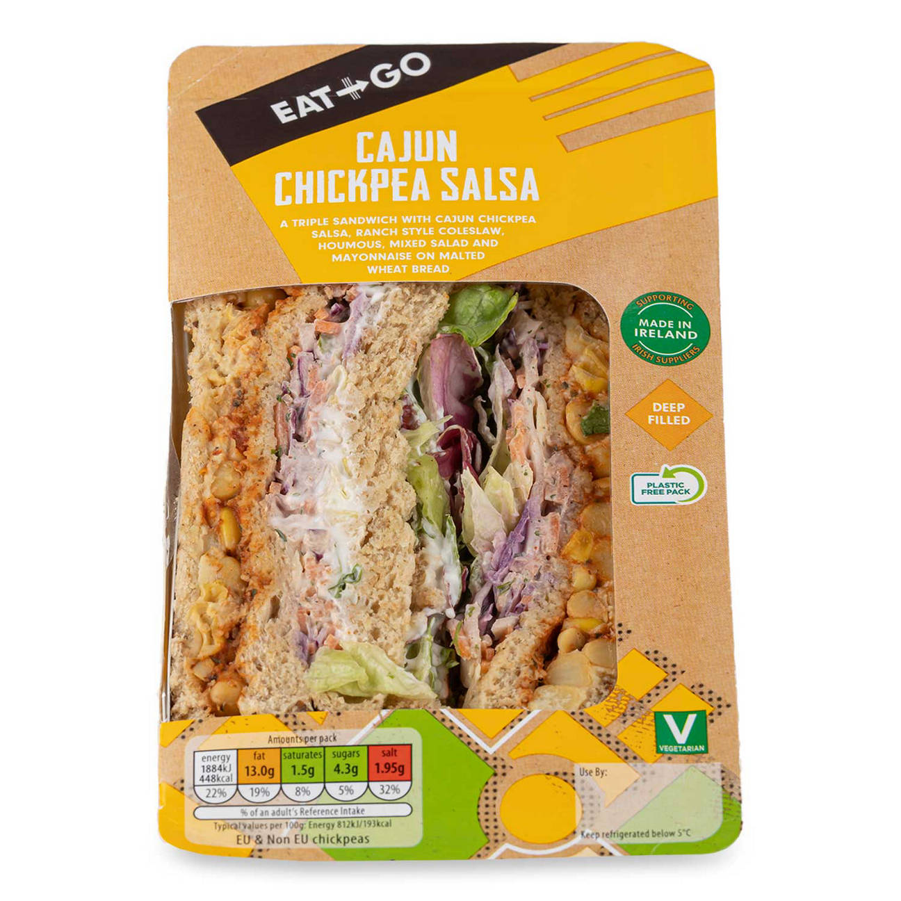 Cajun Chickpea Salsa Sandwich | ALDI IE