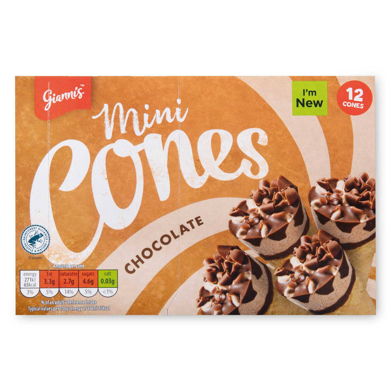 Chocolate Mini Ice Cream Cones | ALDI UK