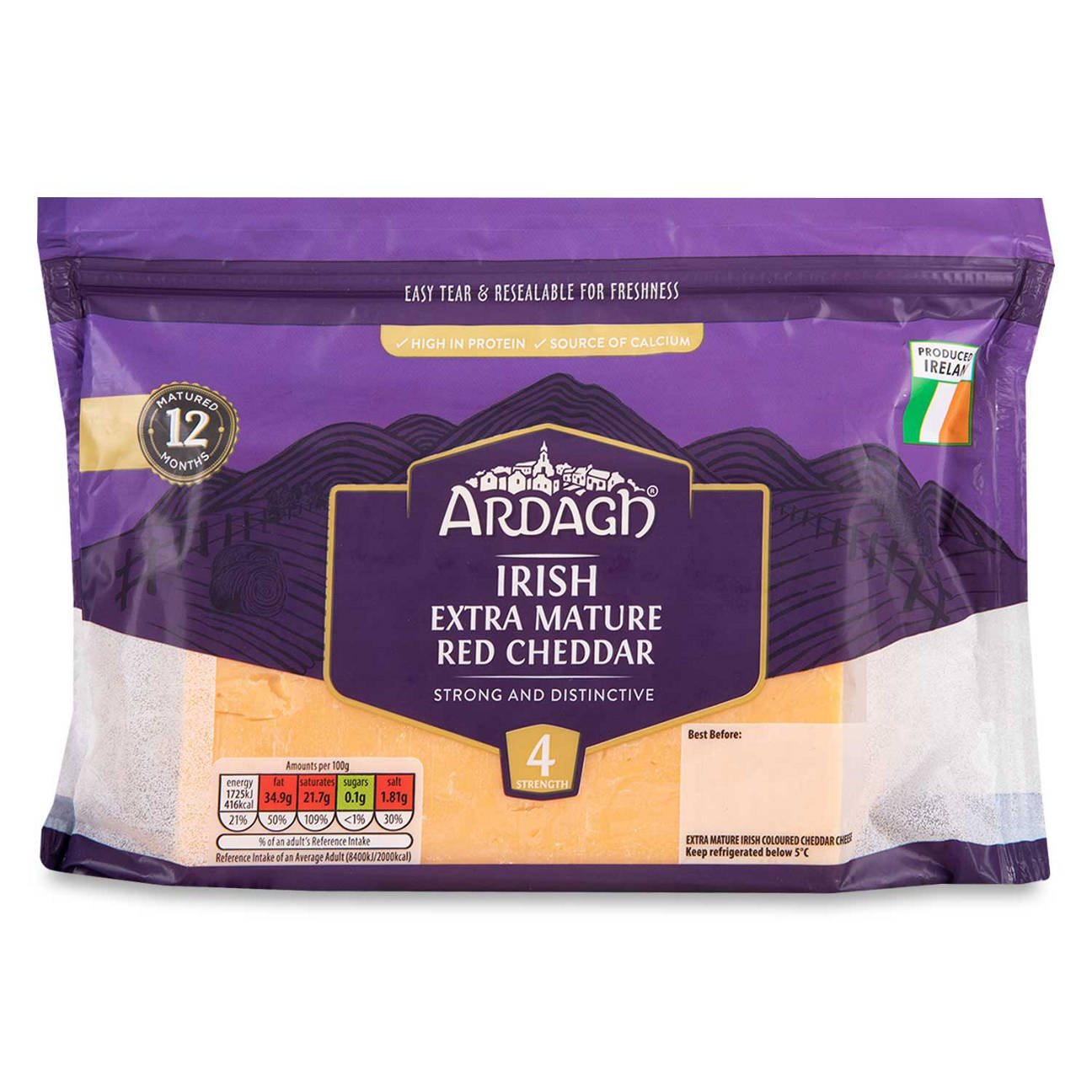 Irish Extra Mature Red Cheddar Cheese | ALDI IE