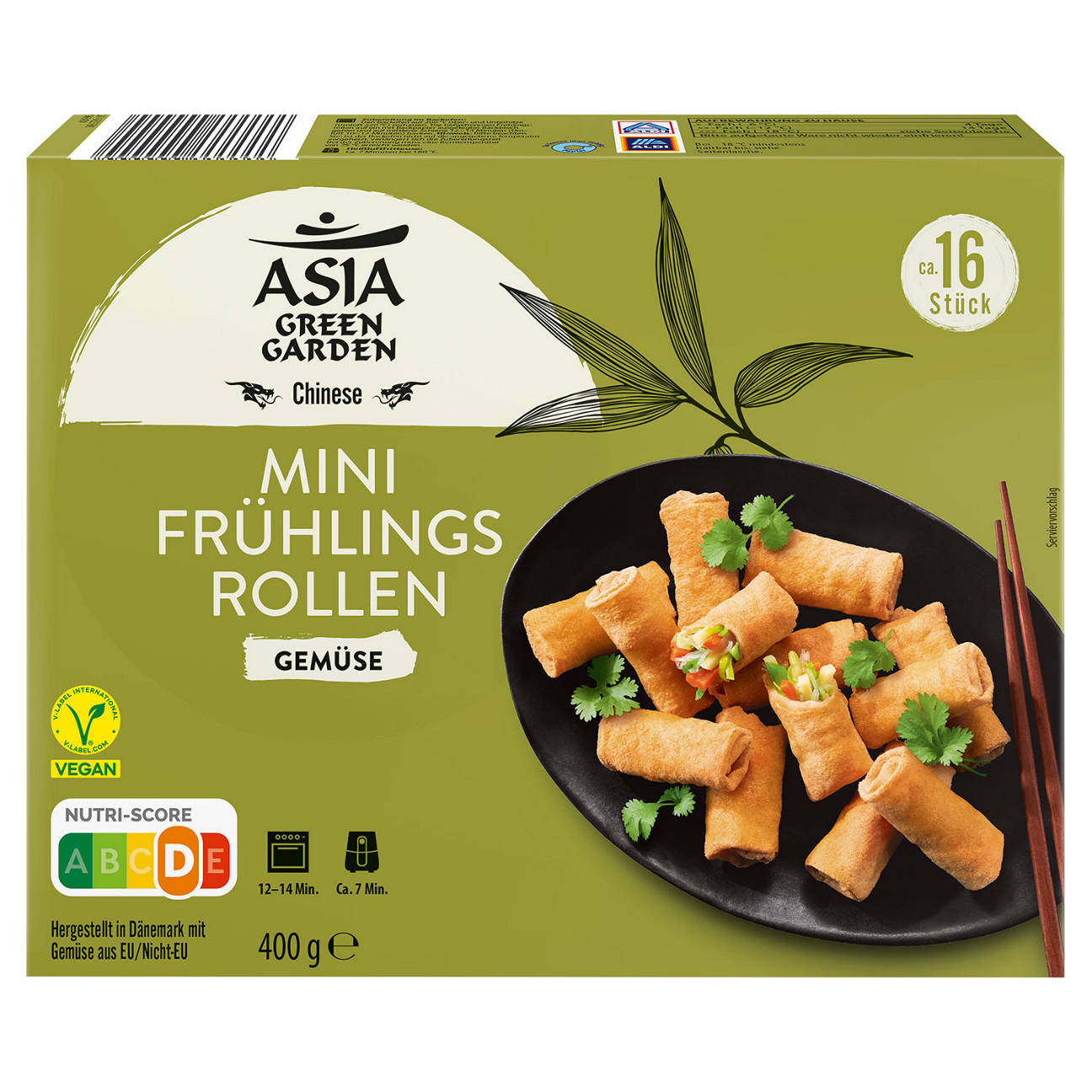 Frühlingsrollen 400 g, Mini-Rollen vegetarisch