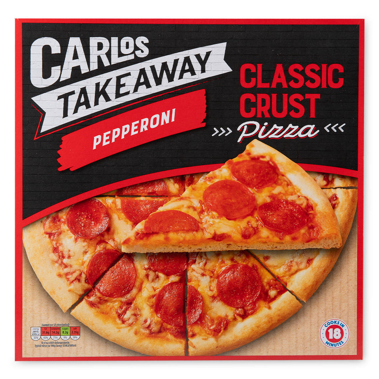 Takeaway Classic Crust Pepperoni Pizza | ALDI UK