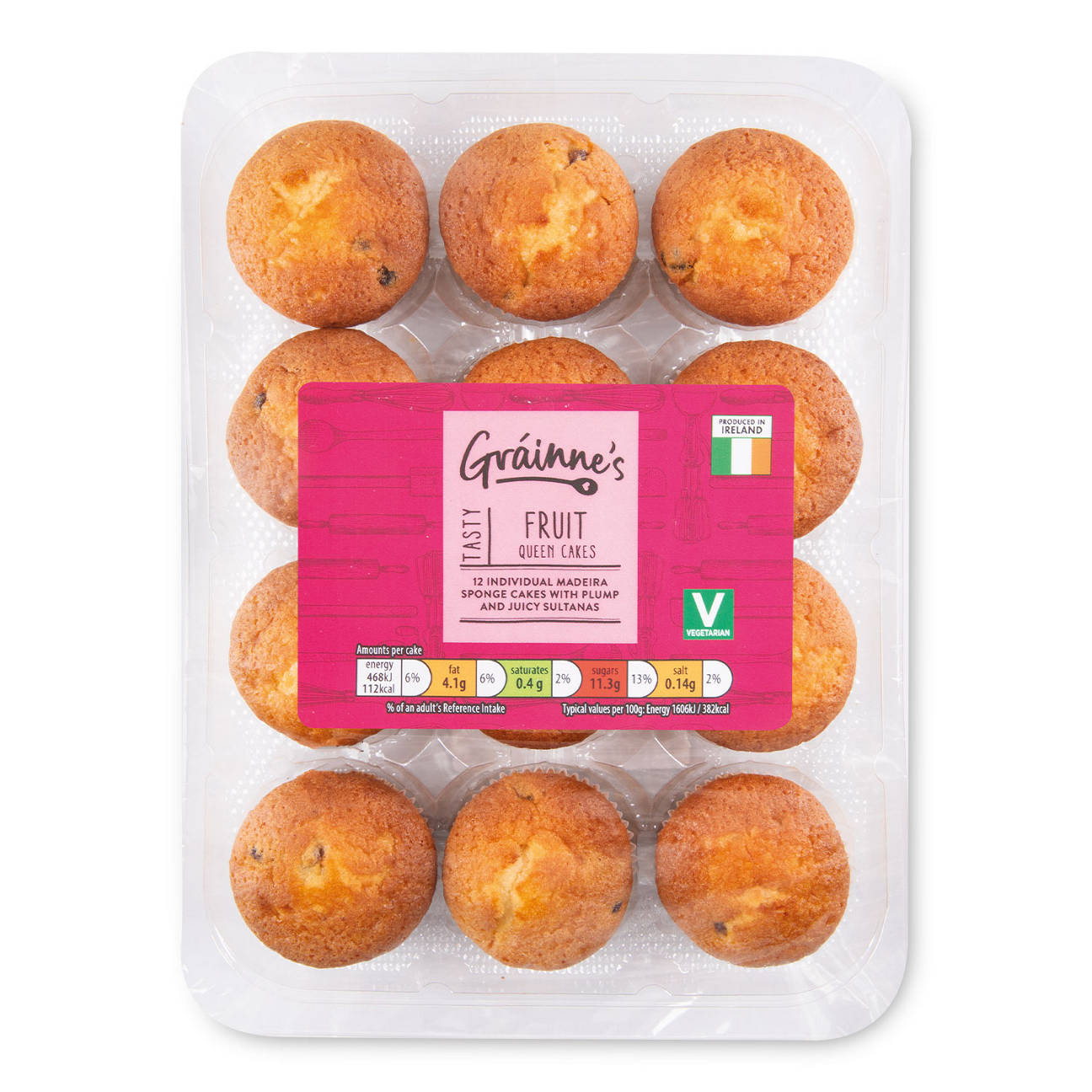Fruit Queen Cakes 12 Pack | ALDI IE