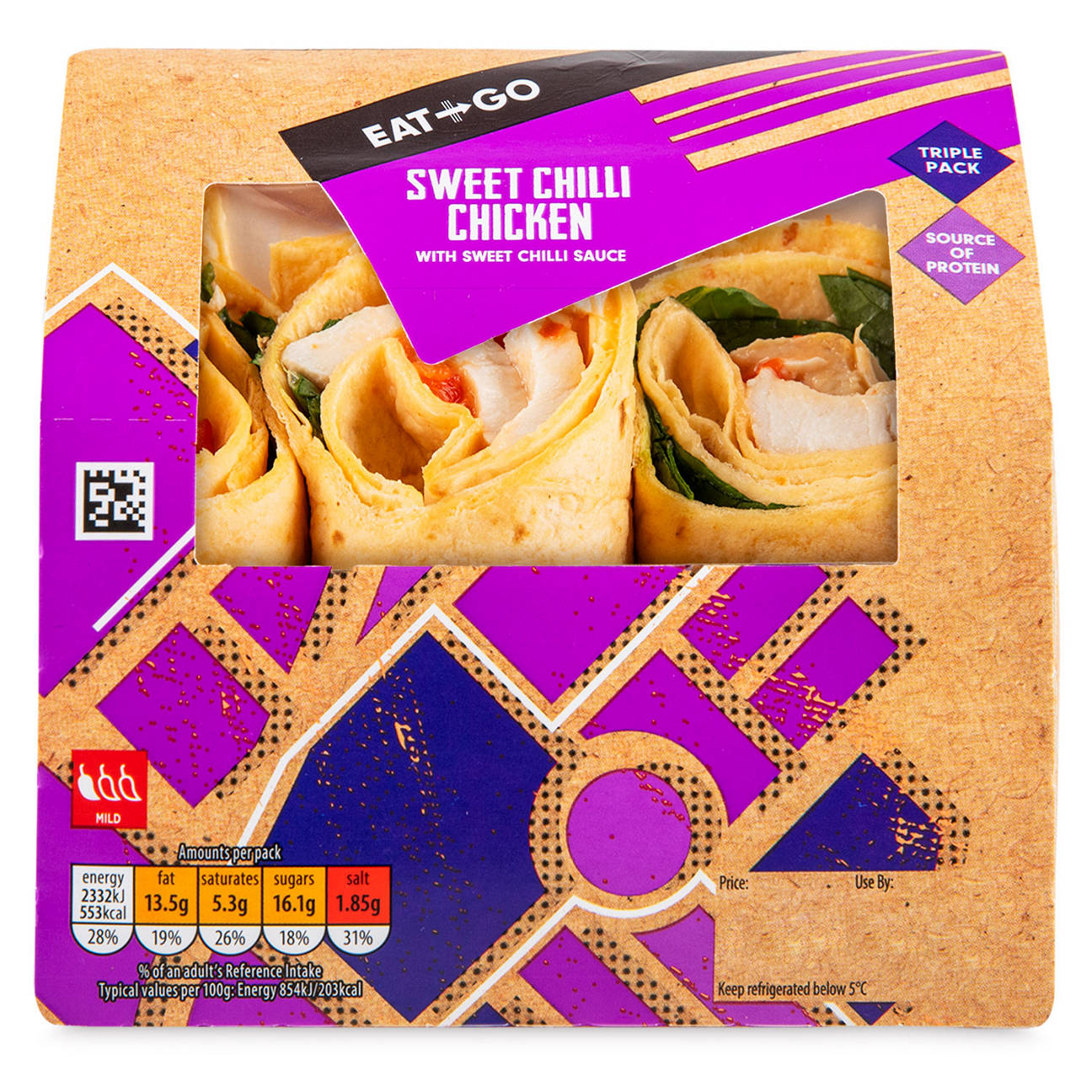 Sweet Chilli Chicken Triple Wraps | ALDI UK