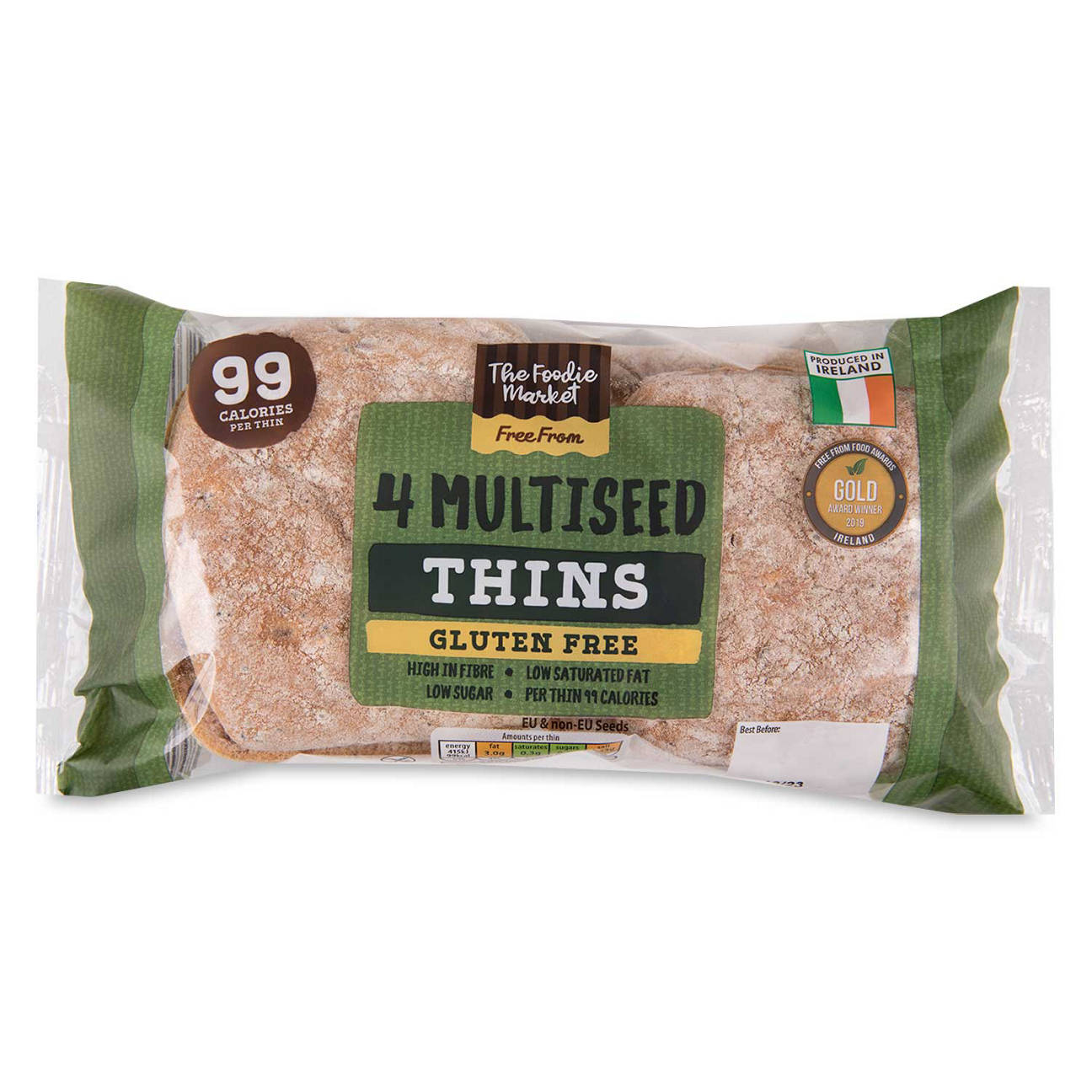 Gluten Free Multiseed Thins 4 Pack | ALDI IE