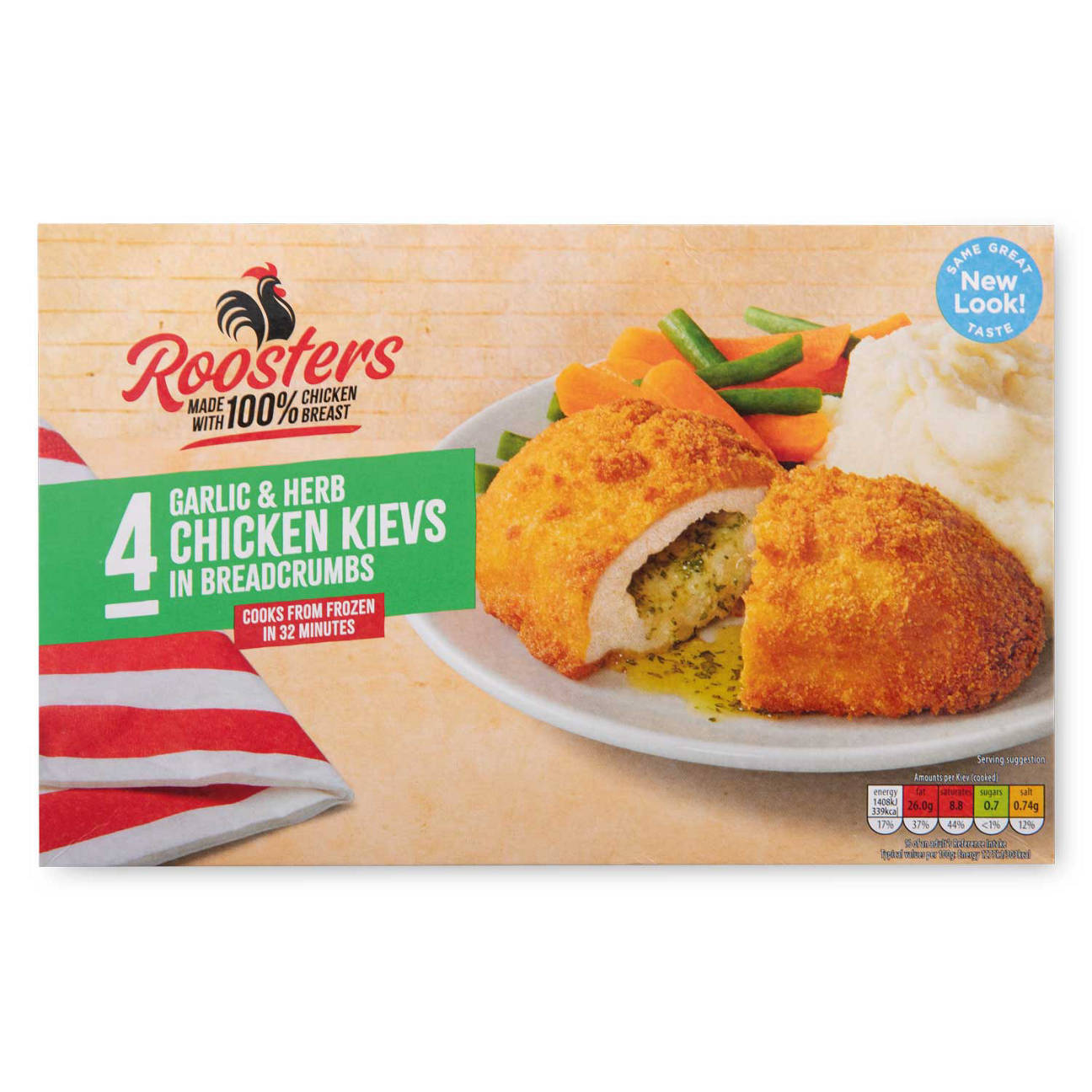 Garlic & Herb Chicken Kievs 4 Pack | ALDI UK
