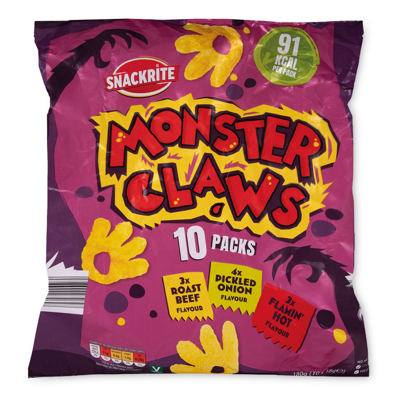 Monster Claws Multipack 10 Pack | ALDI UK