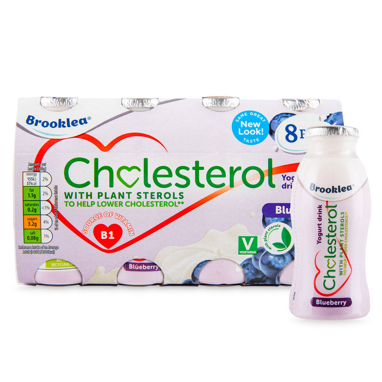 Blueberry Chlosterol Lowering Drink | ALDI IE
