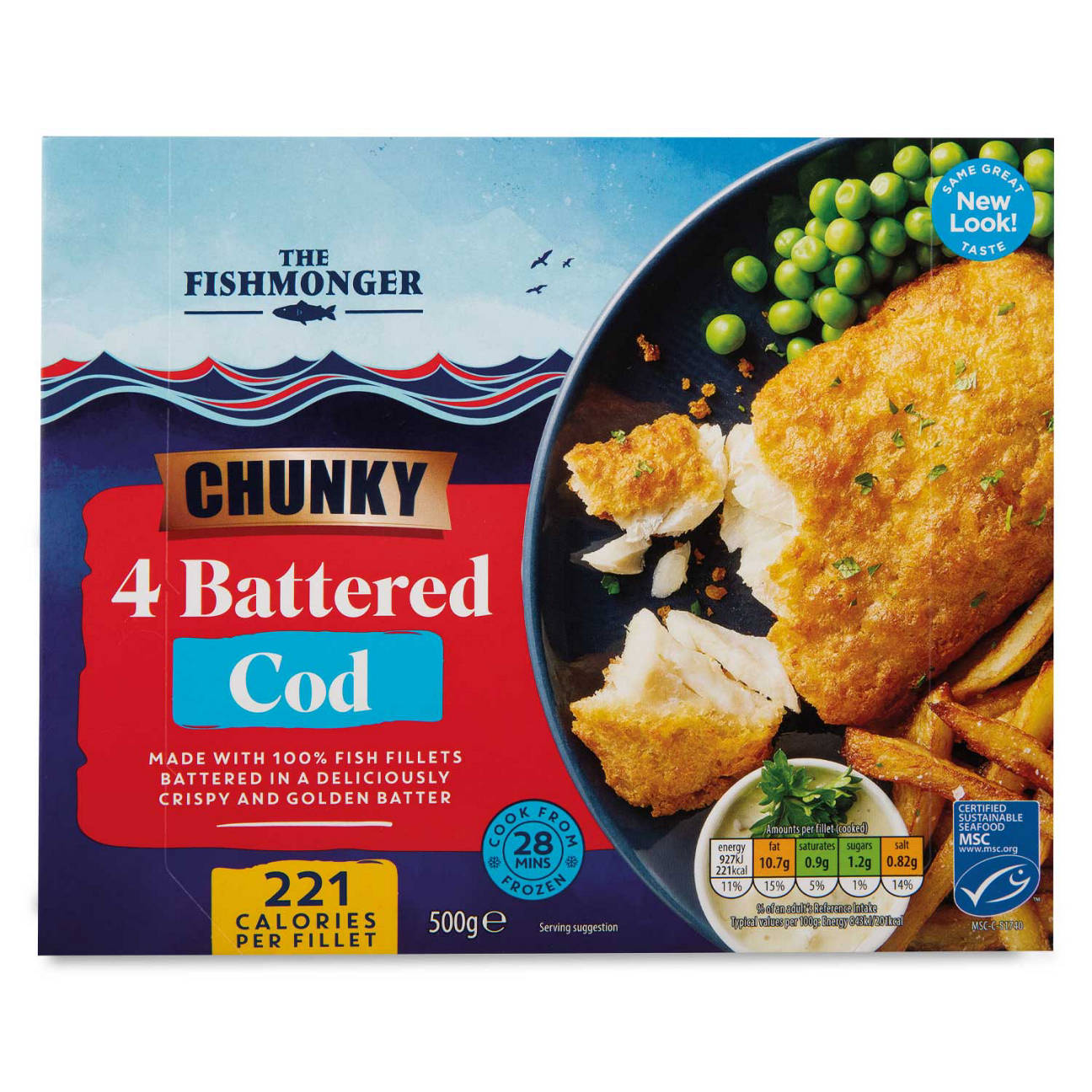Chunky Battered Cod 4 Pack | ALDI IE