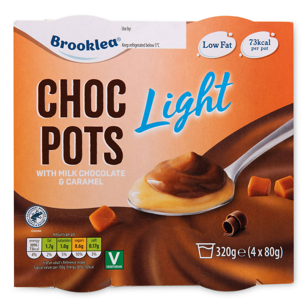 Caramel Light Pots 4 Pack | ALDI UK