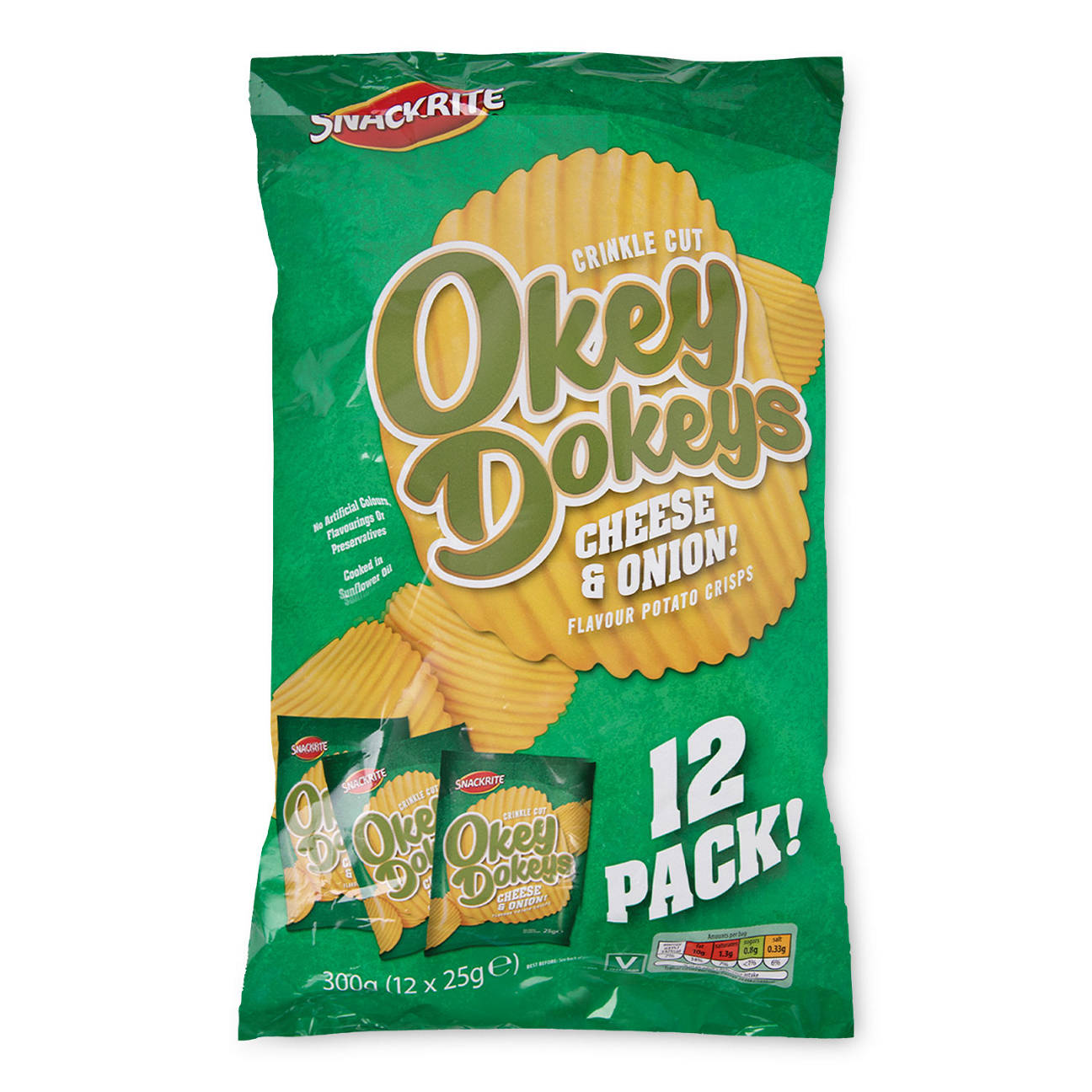 Cheese & Onion Okey Dokeys 12 Pack | ALDI IE