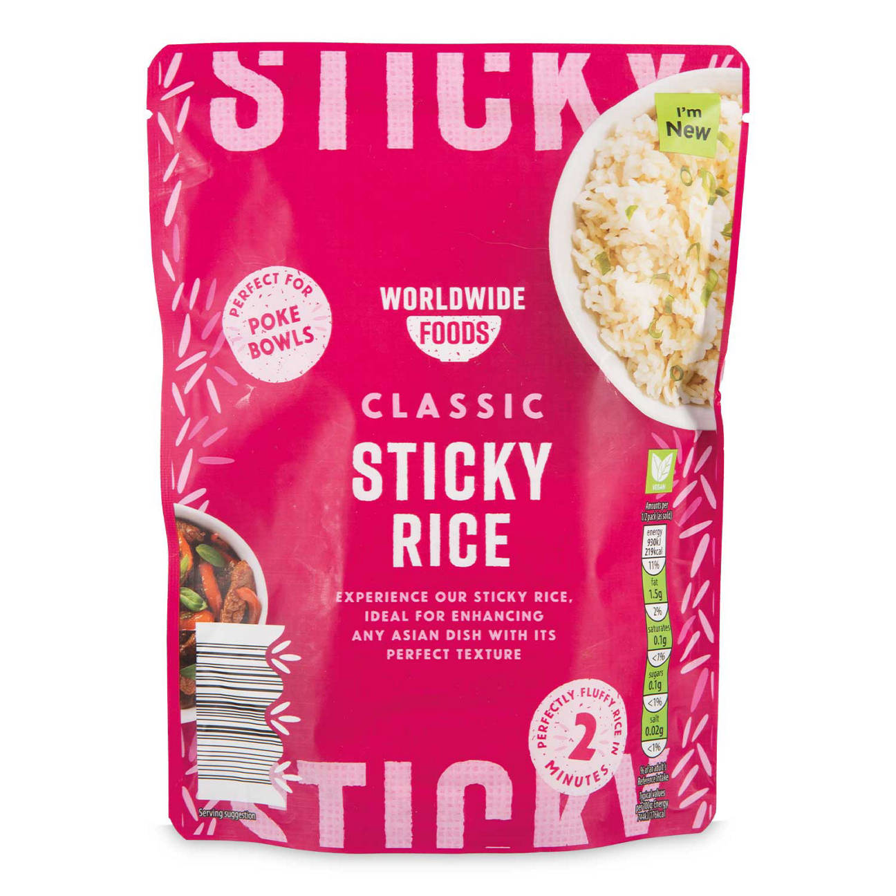 Sticky Rice Pouch | ALDI UK