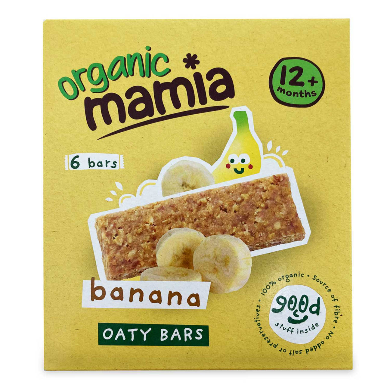 Organic Banana Oaty Bars 6 Pack | ALDI UK