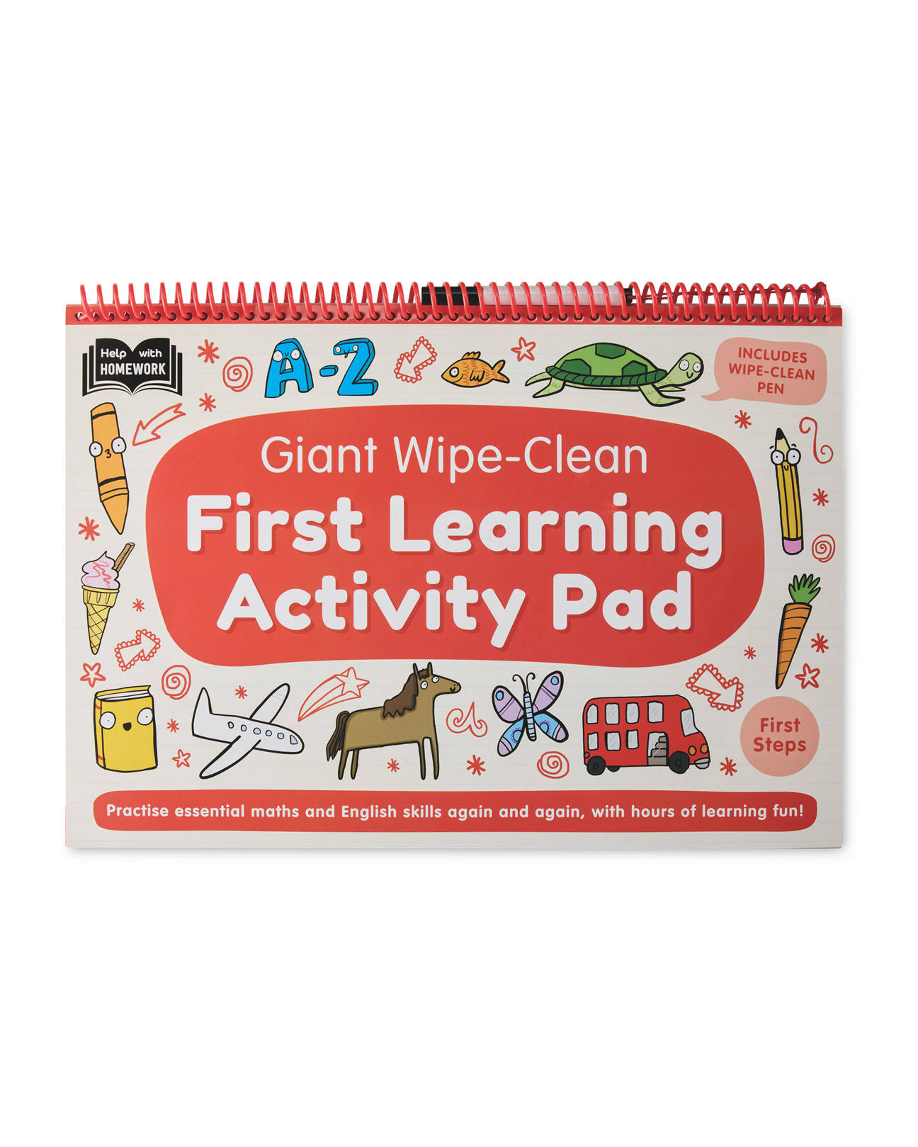 Giant Workbook Wipe Clean | ALDI UK
