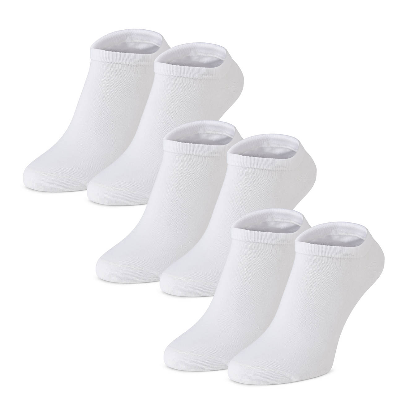 Damen-/Herren-Sommersocken, Weiss, Gr. 35/38| ALDI SUISSE