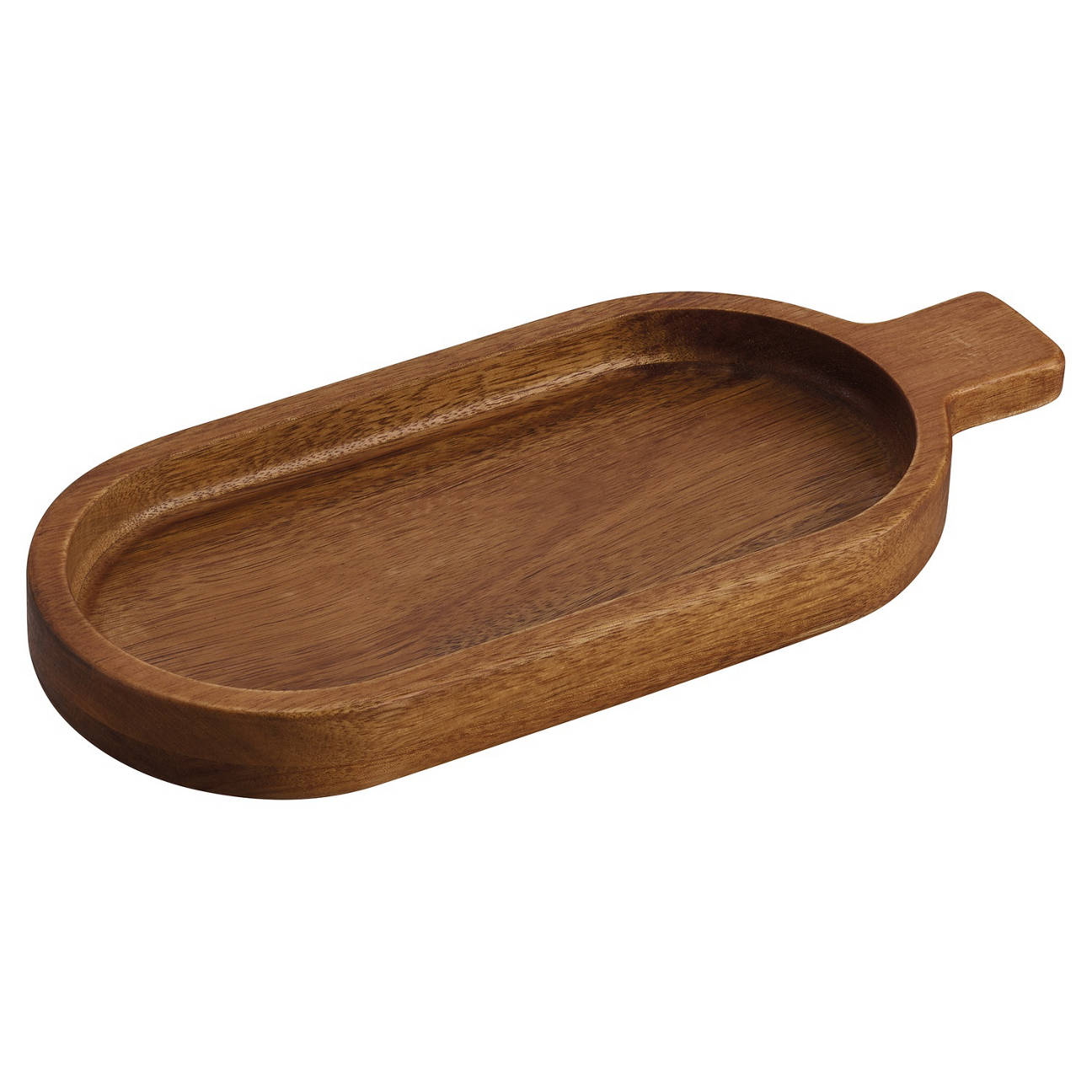 Akazienholz, flache Schale