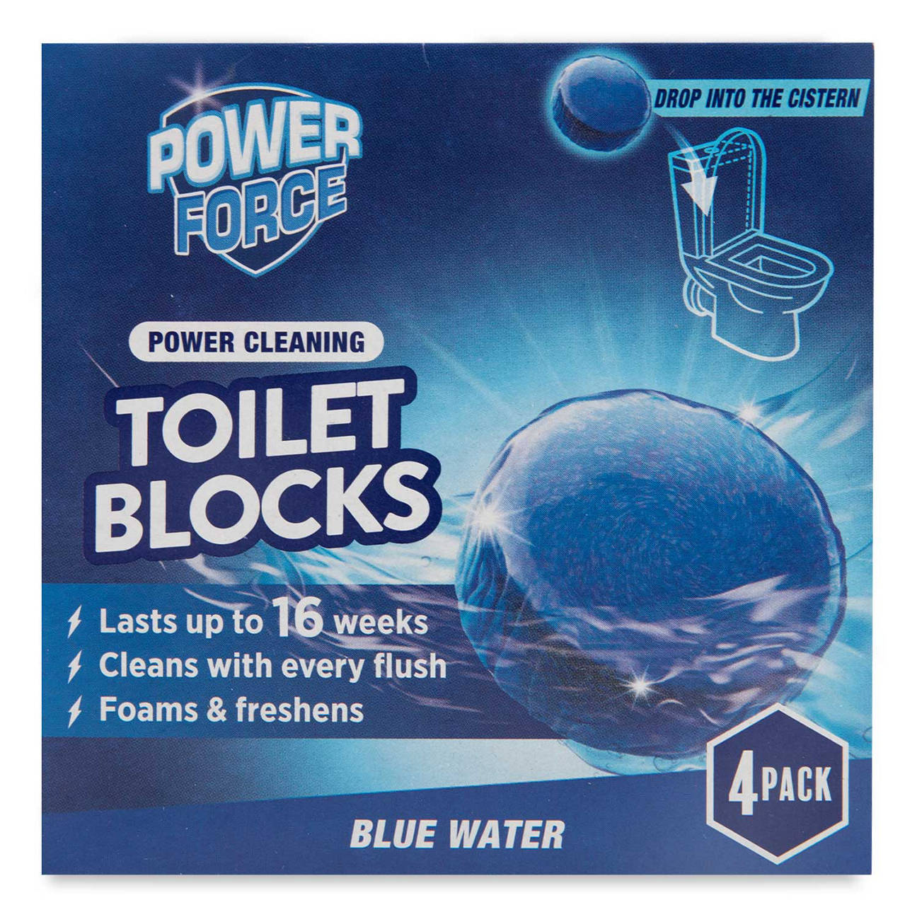 Toilet Cistern Blocs 4 Pack | ALDI UK
