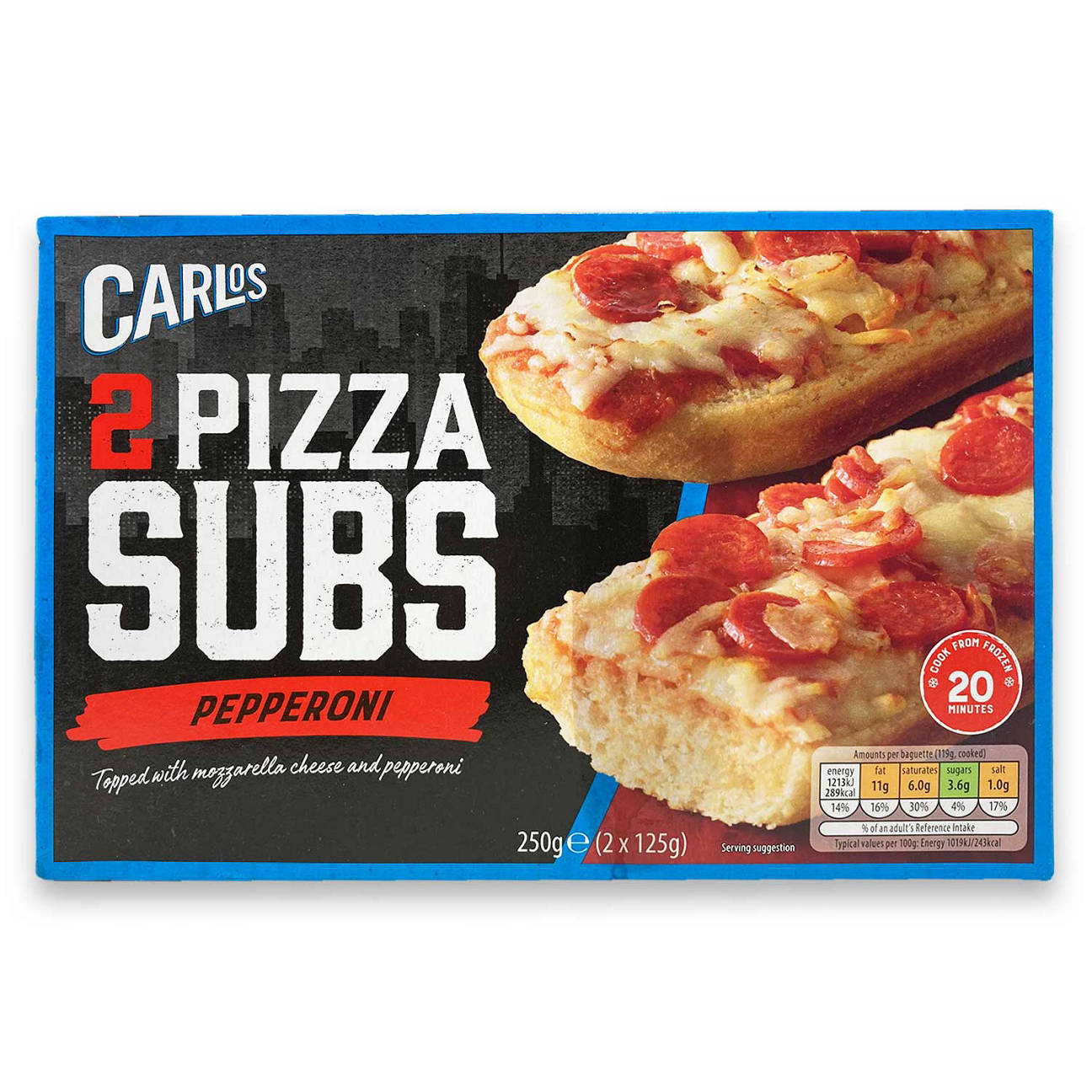 Pepperoni Pizza Subs 2 Pack | ALDI UK