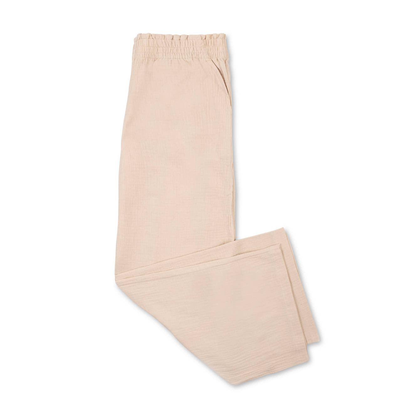 Damen-Hose, Musselin, Beige, Gr. 36/38| ALDI SUISSE