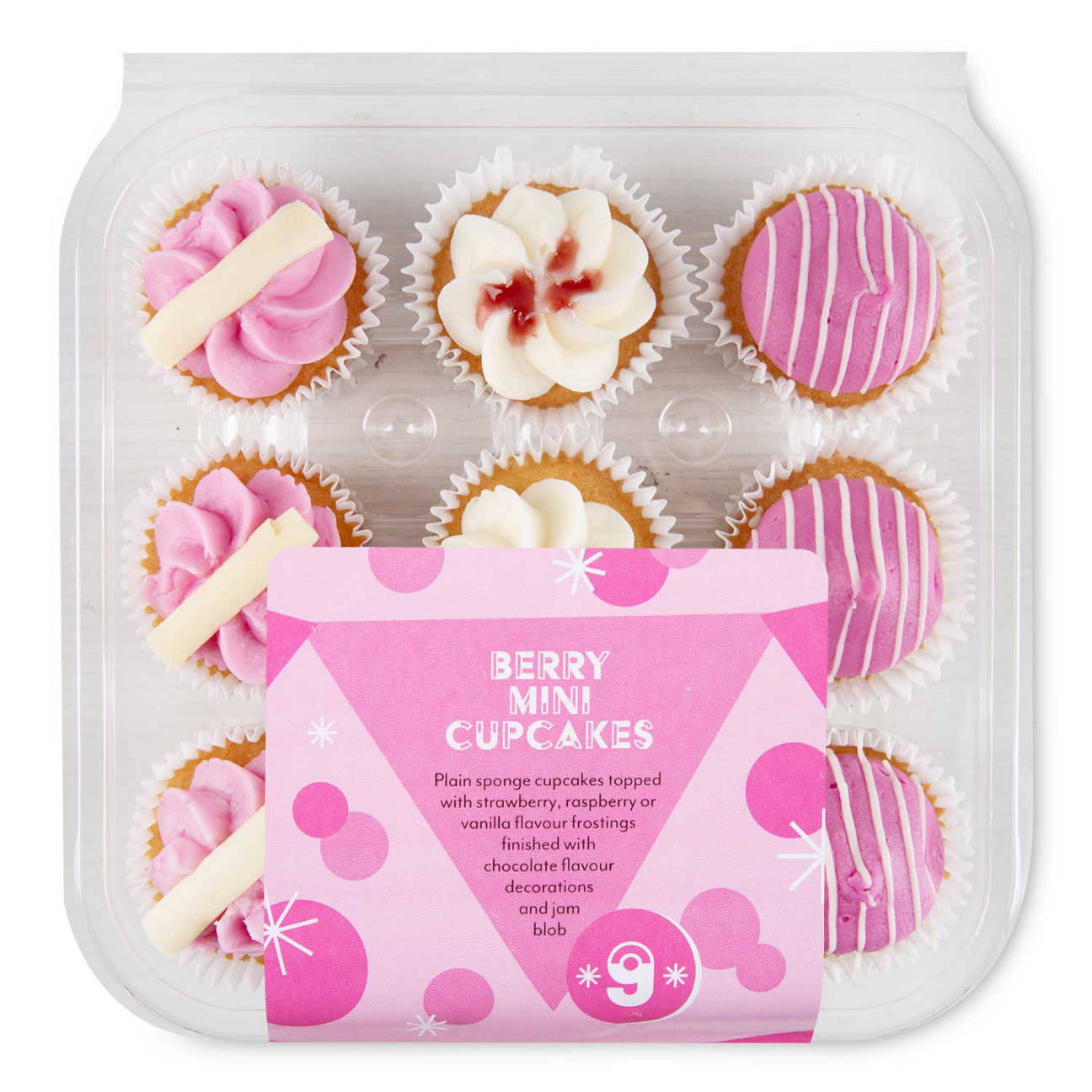 Berry Mini Cupcakes | ALDI UK