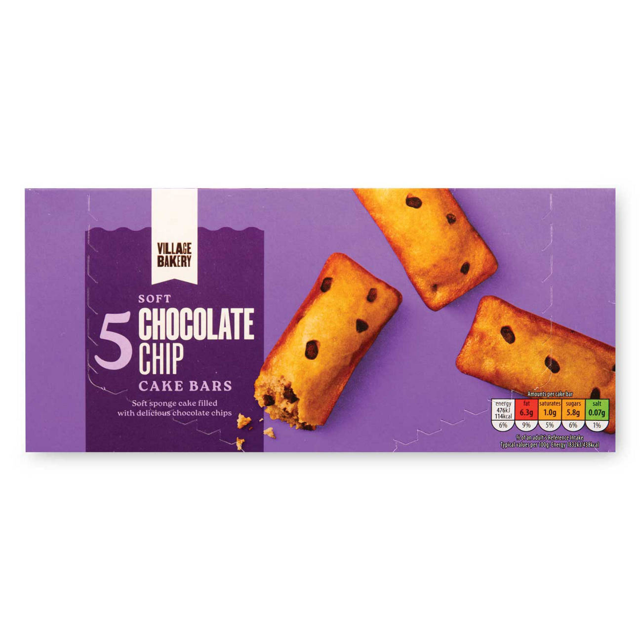 Chocolate Chip Cake Bars | ALDI UK