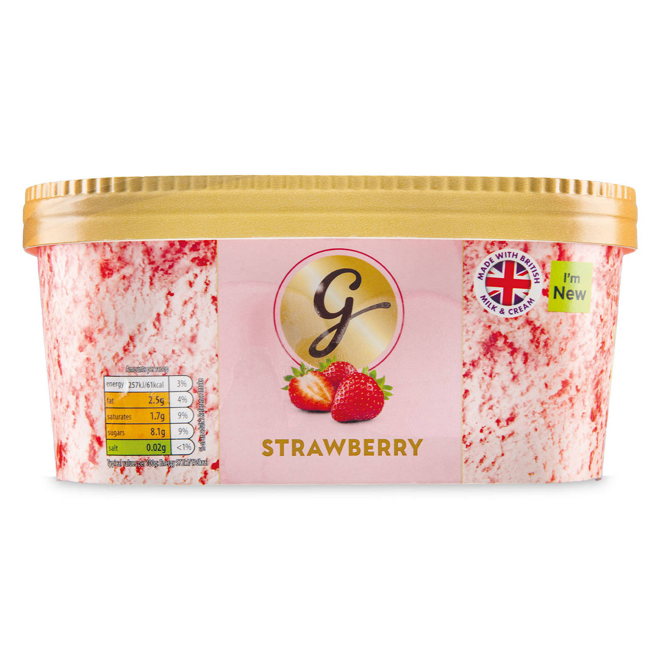 Strawberry Ice Cream | ALDI UK