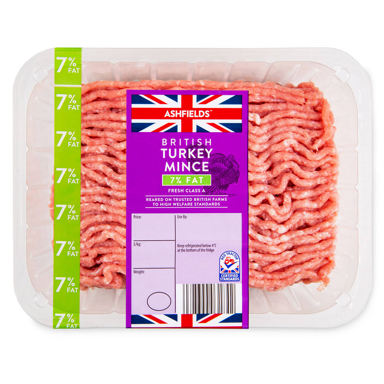 British Turkey Mince 7% Fat | ALDI UK