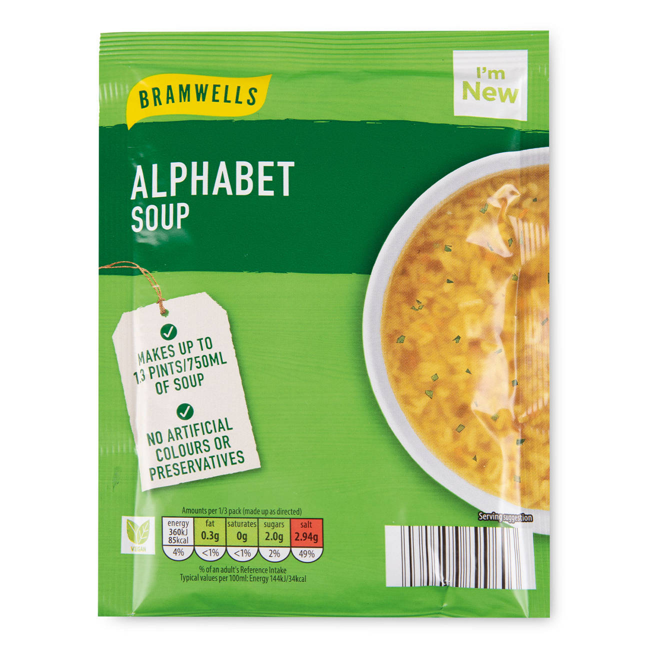 Alphabet Instant Soup | ALDI IE