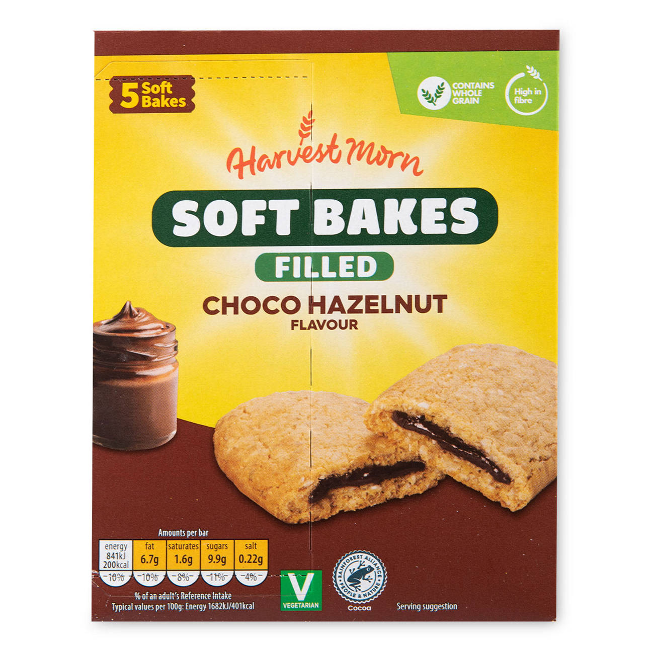 Choco Hazelnut Flavour Filled Soft Bakes 5 Pack | ALDI UK