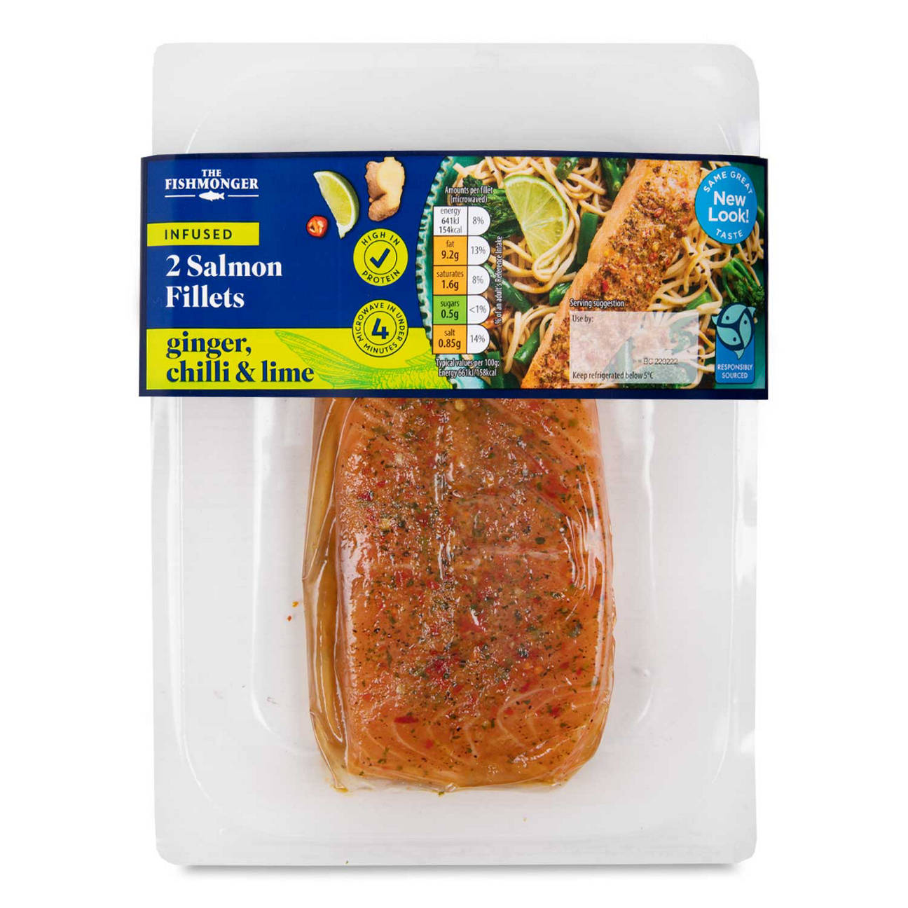 Chilli Infused Salmon Fillets 2 Pack | ALDI UK