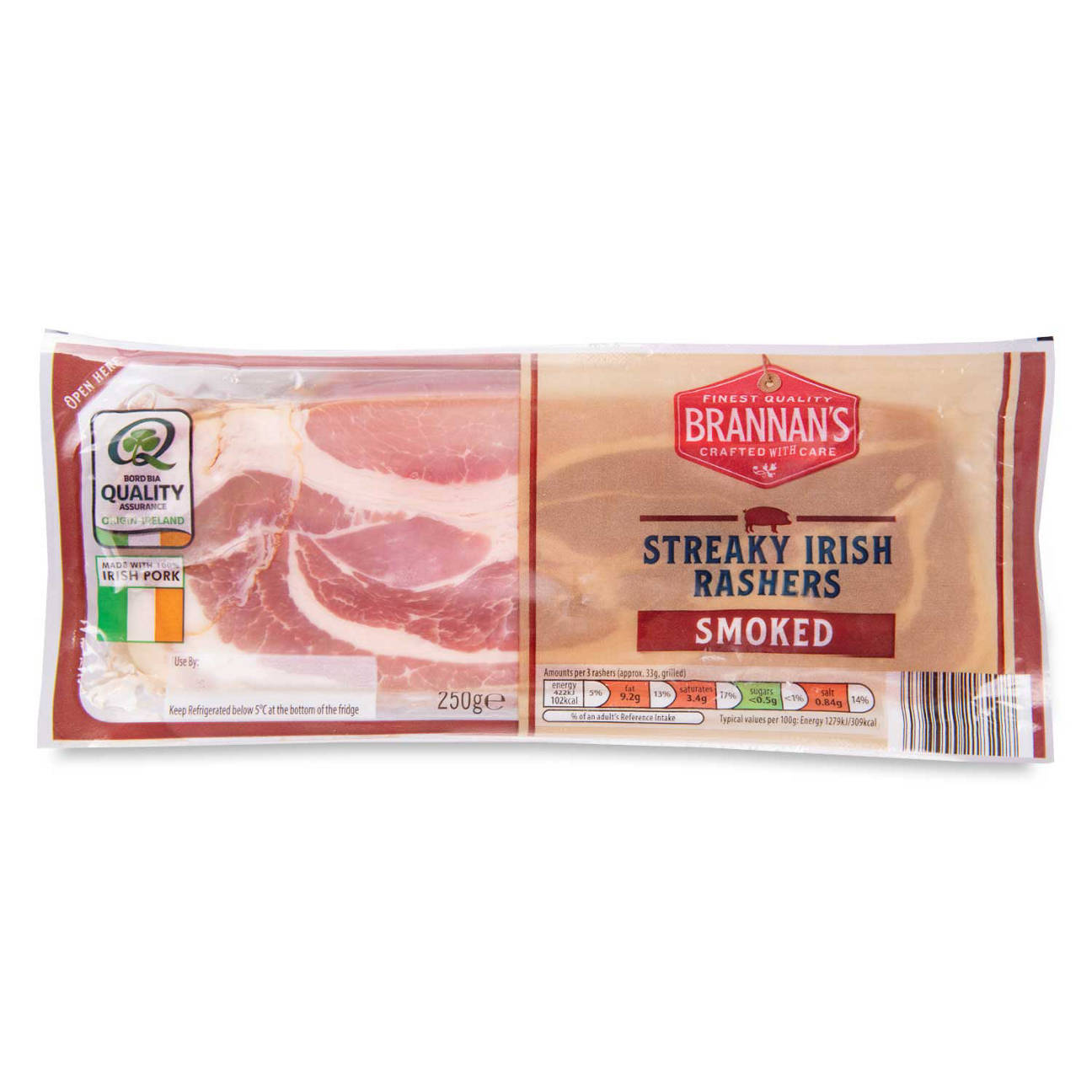 Irish Smoked Streaky Rashers | ALDI IE
