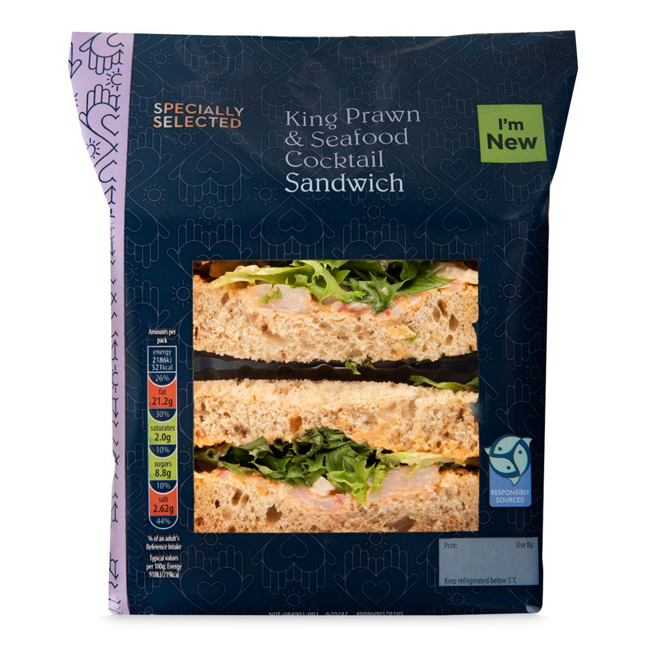 King Prawn & Seafood Cocktail Sandwich | ALDI UK