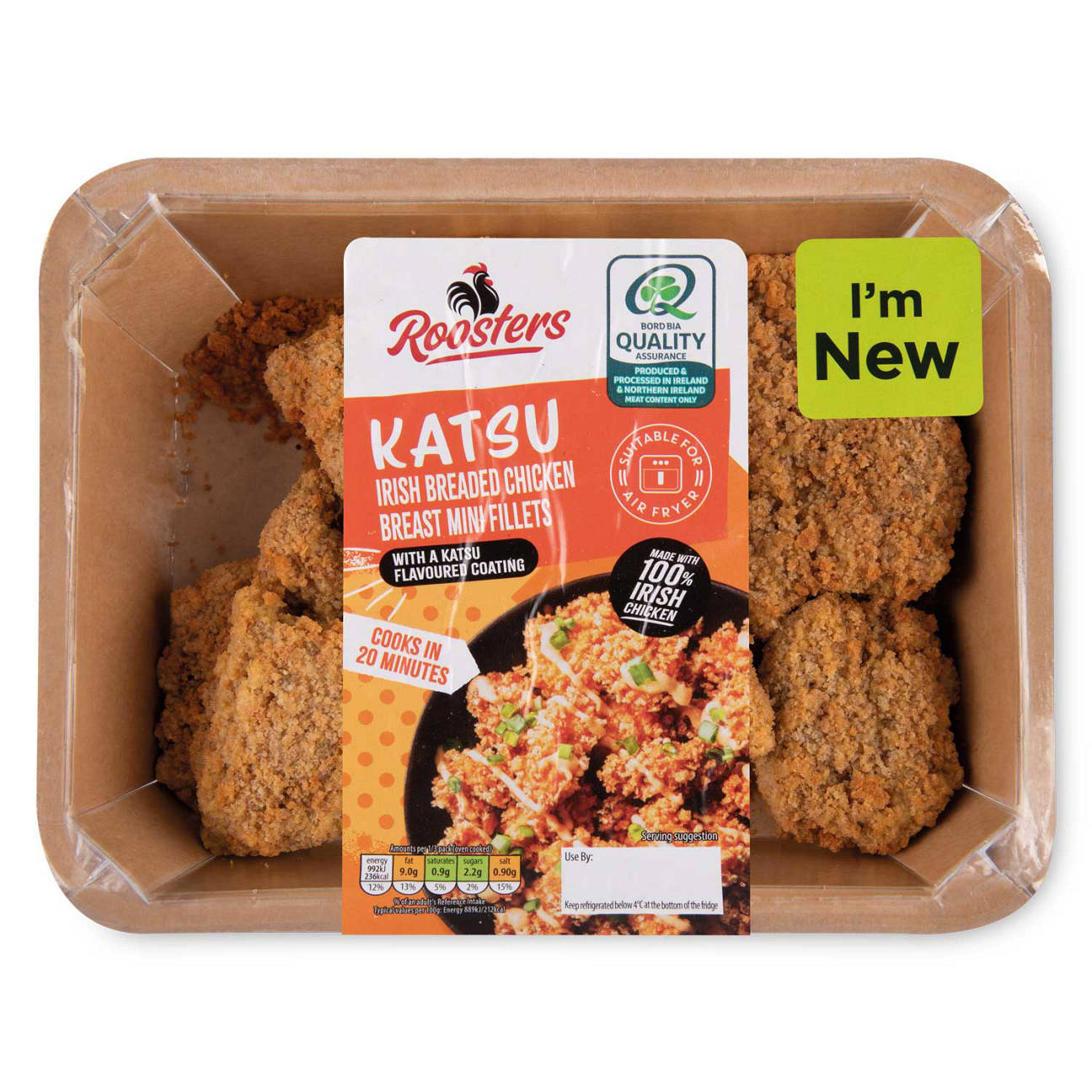 Katsu Irish Breaded Chicken Breast Mini Fillets | ALDI IE