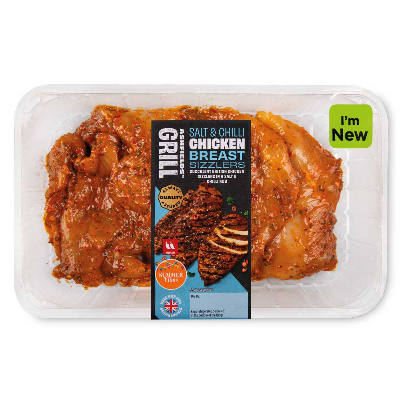 Salt & Chilli Marinated Chicken Sizzler | ALDI UK