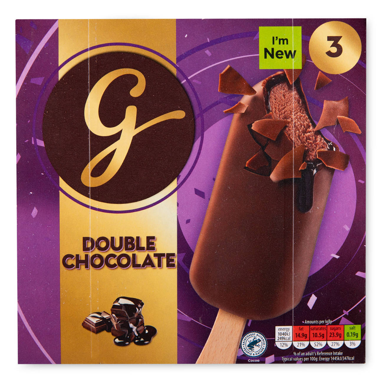Double Chocolate Ice Creams 4 Pack | ALDI UK