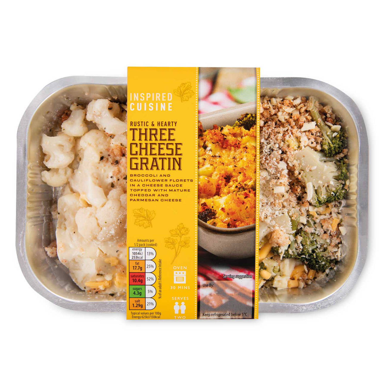 INSPIRED CUISINE, Cheese Gratin/Honey Roast, Cheese Gratin | ALDI IE