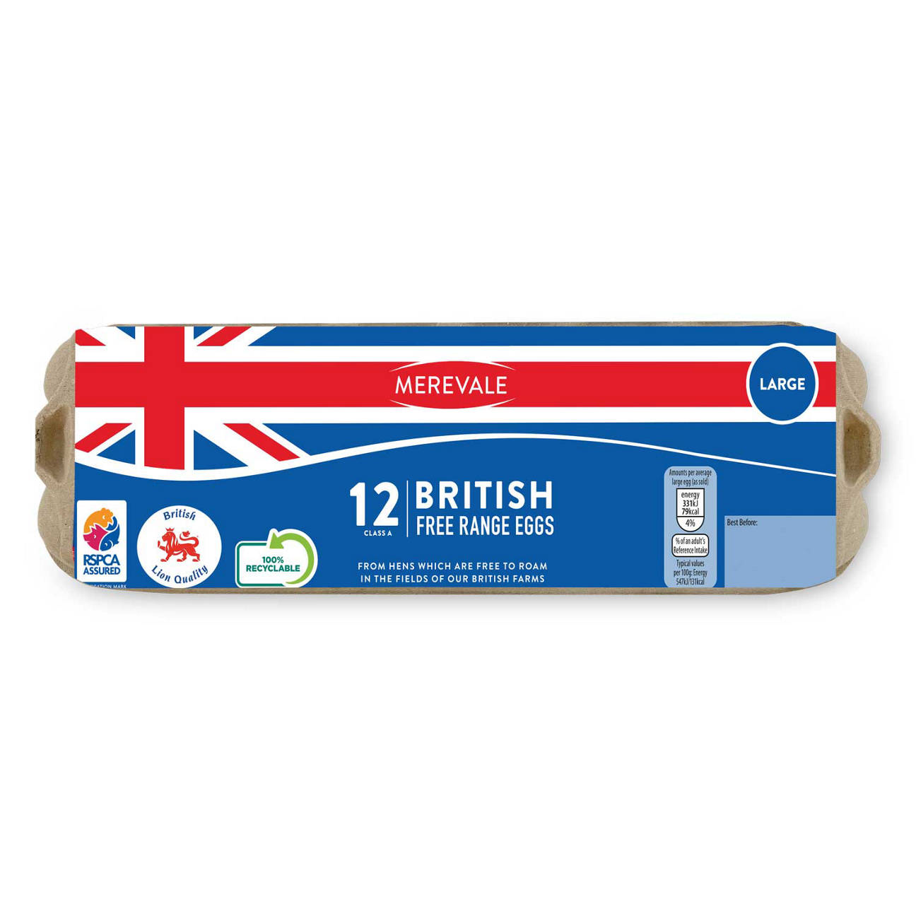 British Large Free Range Eggs 12 Pack | ALDI UK