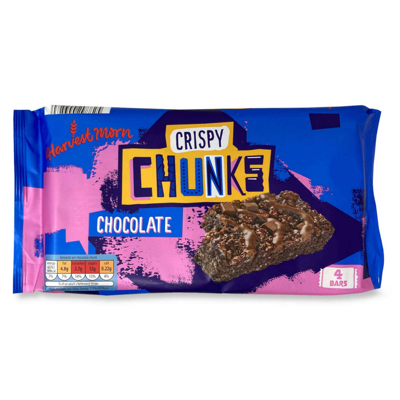 Chocolate Crispy Chunks 4 Pack | ALDI IE