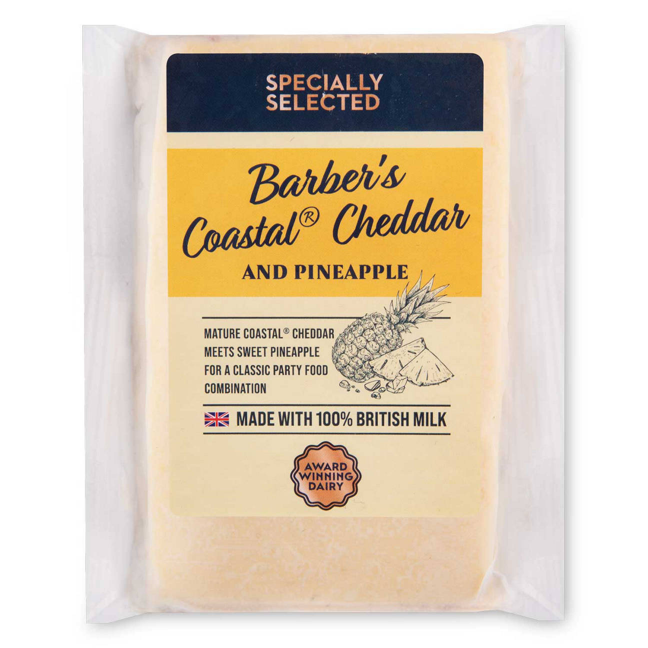 Pineapple Cheddar Speciality Cheese | ALDI IE