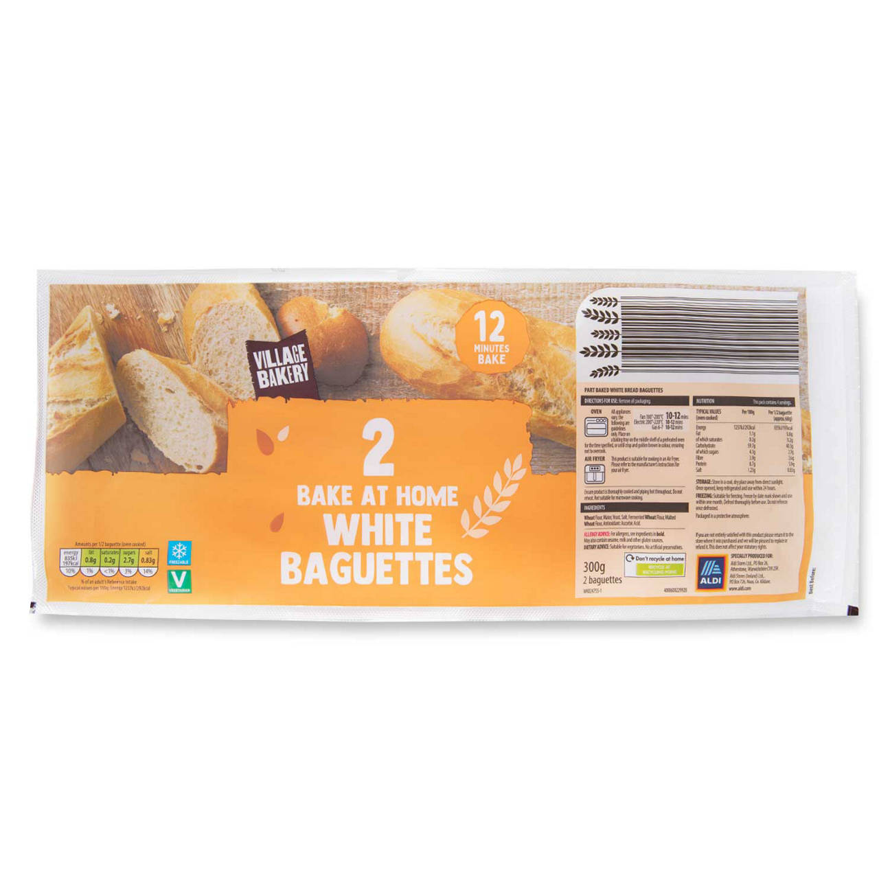 Bake at Home White Baguettes | ALDI UK