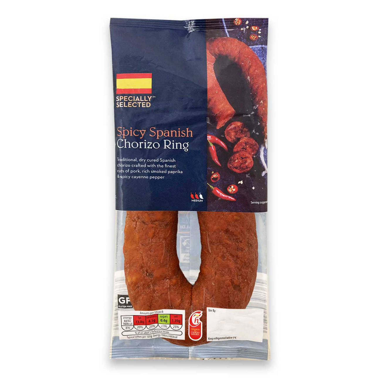 Spicy Spanish Chorizo Ring | ALDI UK