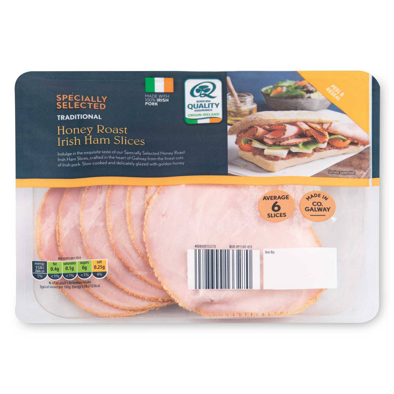 Honey Roast Irish Ham Slices | ALDI IE